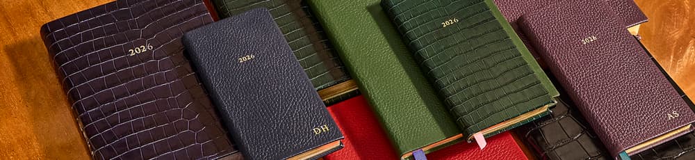 Leather Diary 2026 | Aspinal of London