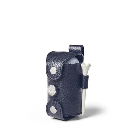 Golf Tidy in Navy Pebble | Aspinal of London