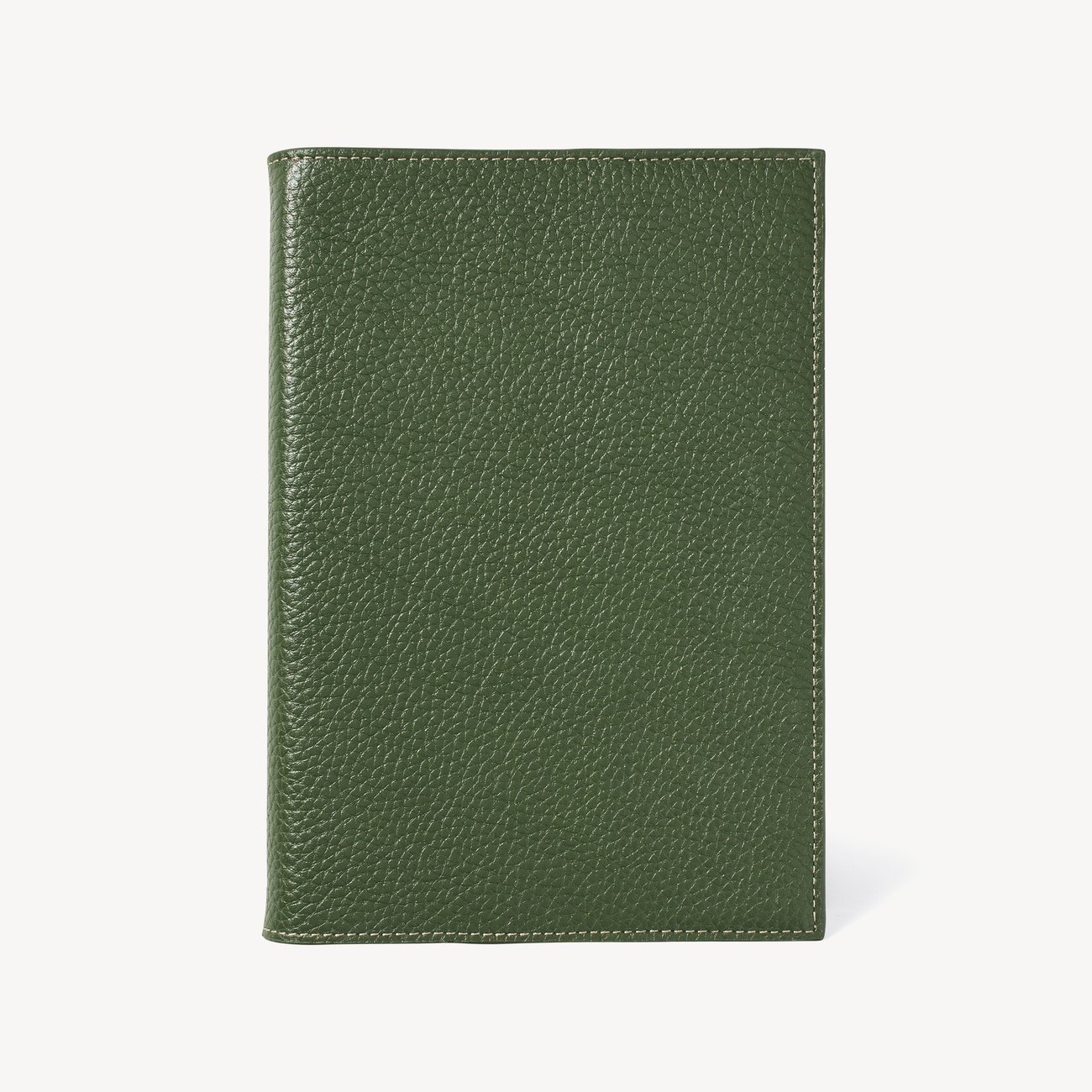 A5 Refillable Luxury Journal in Racing Green Pebble | Aspinal