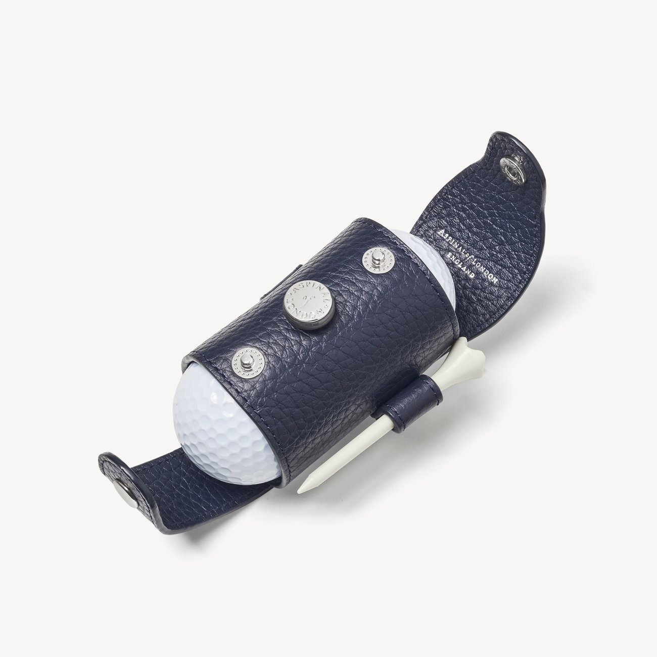 Golf Tidy in Navy Pebble | Aspinal of London