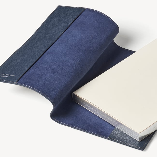 A5 Refillable Luxury Journal in Brit Pebble | Aspinal