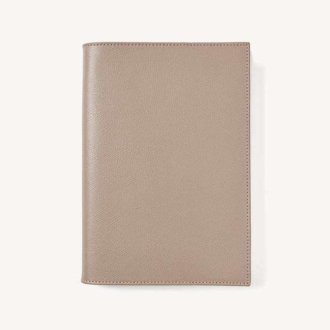 A5 Refillable Luxury Journal in Moleskin Soft Saffiano | Aspinal