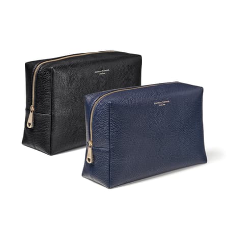 Large Makeup Bags | Large Leather Cosmetics Cases | Aspinal