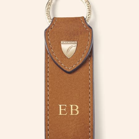 Personalised Key Rings | Leather Key Rings | Aspinal of London