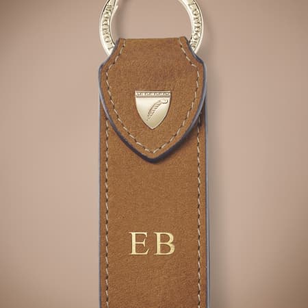 Personalised Key Rings | Leather Key Rings | Aspinal of London