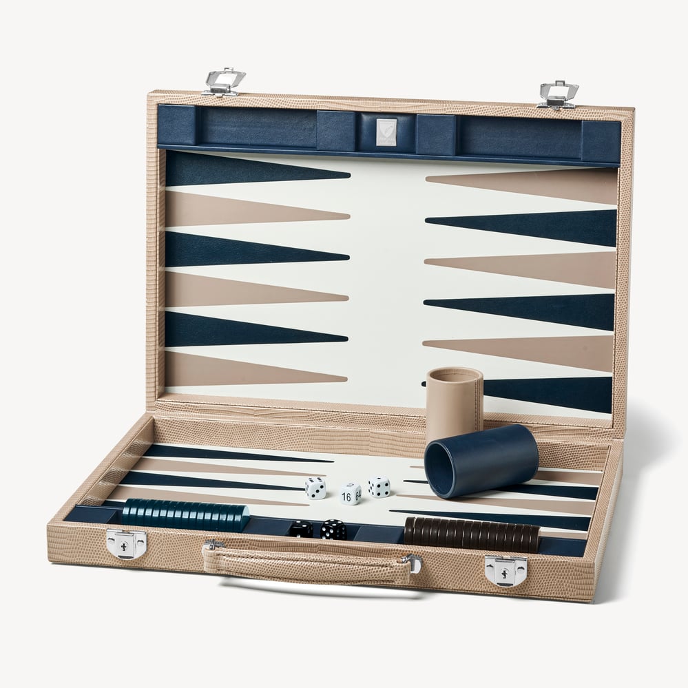 Luxury Leather Backgammon Sets | Aspinal of London