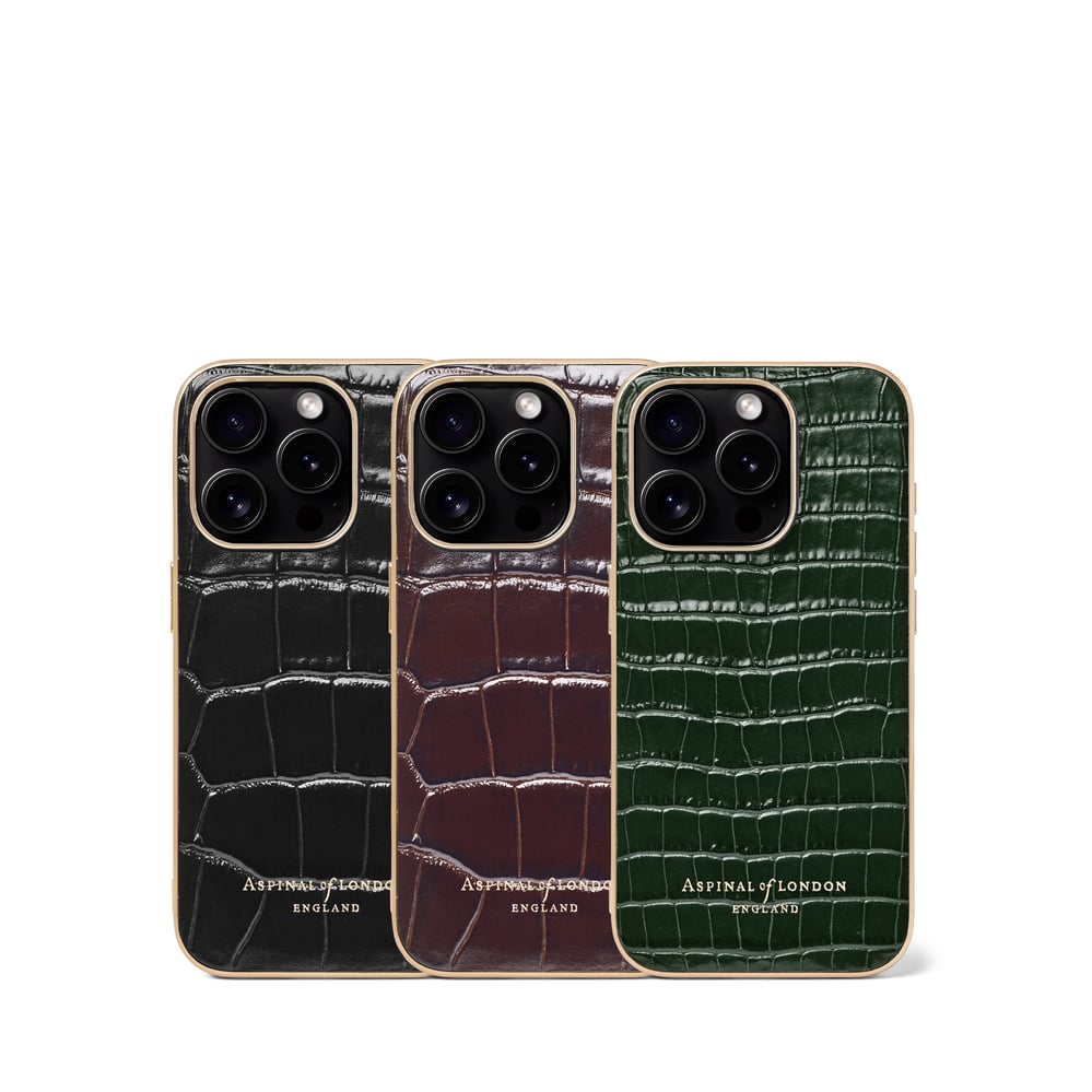 Leather iPhone Cases & Laptop Folios | Aspinal of London
