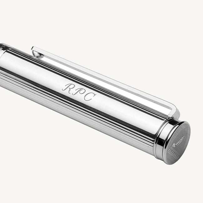 Fountain Pen in Sterling Silver 925 | Aspinal of London