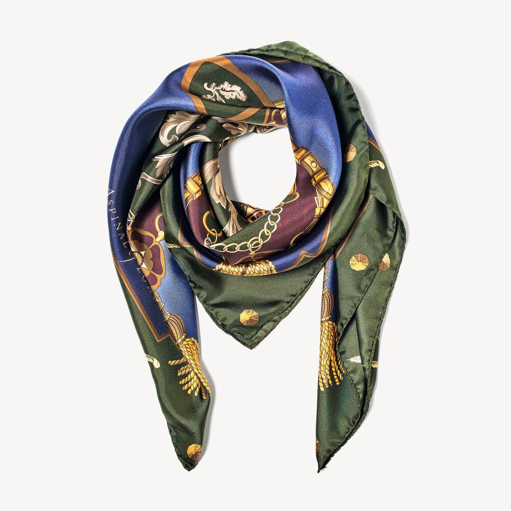 Personalised Cashmere & Silk Scarves | Aspinal of London