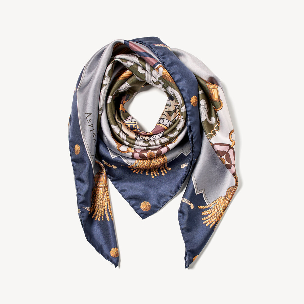 Personalised Cashmere & Silk Scarves | Aspinal of London