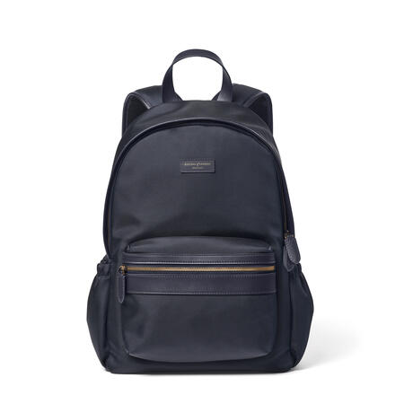 Men's Navy Nylon Backpack | Aspinal of London