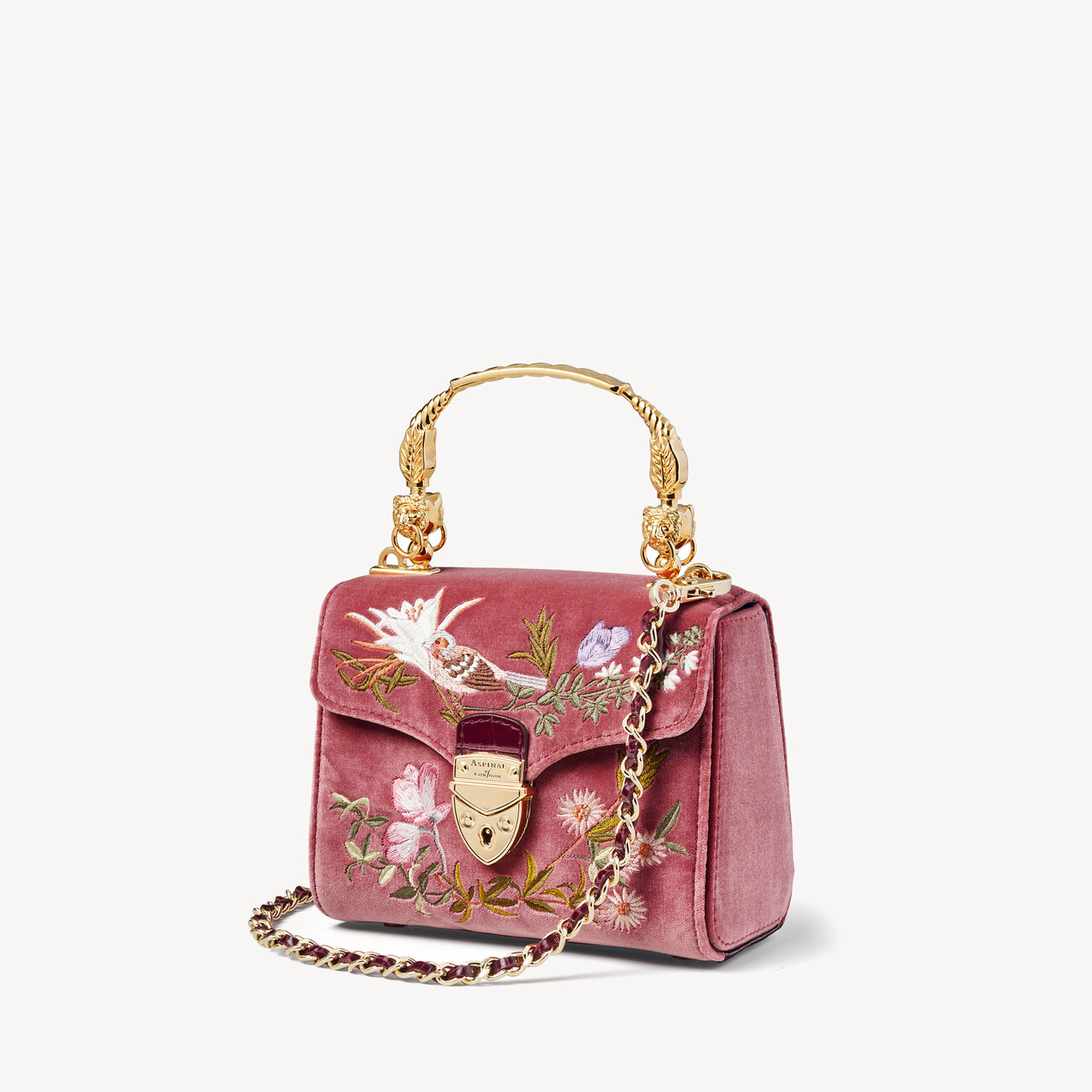 Hand Embroidered Midi Mayfair Bag | Aspinal