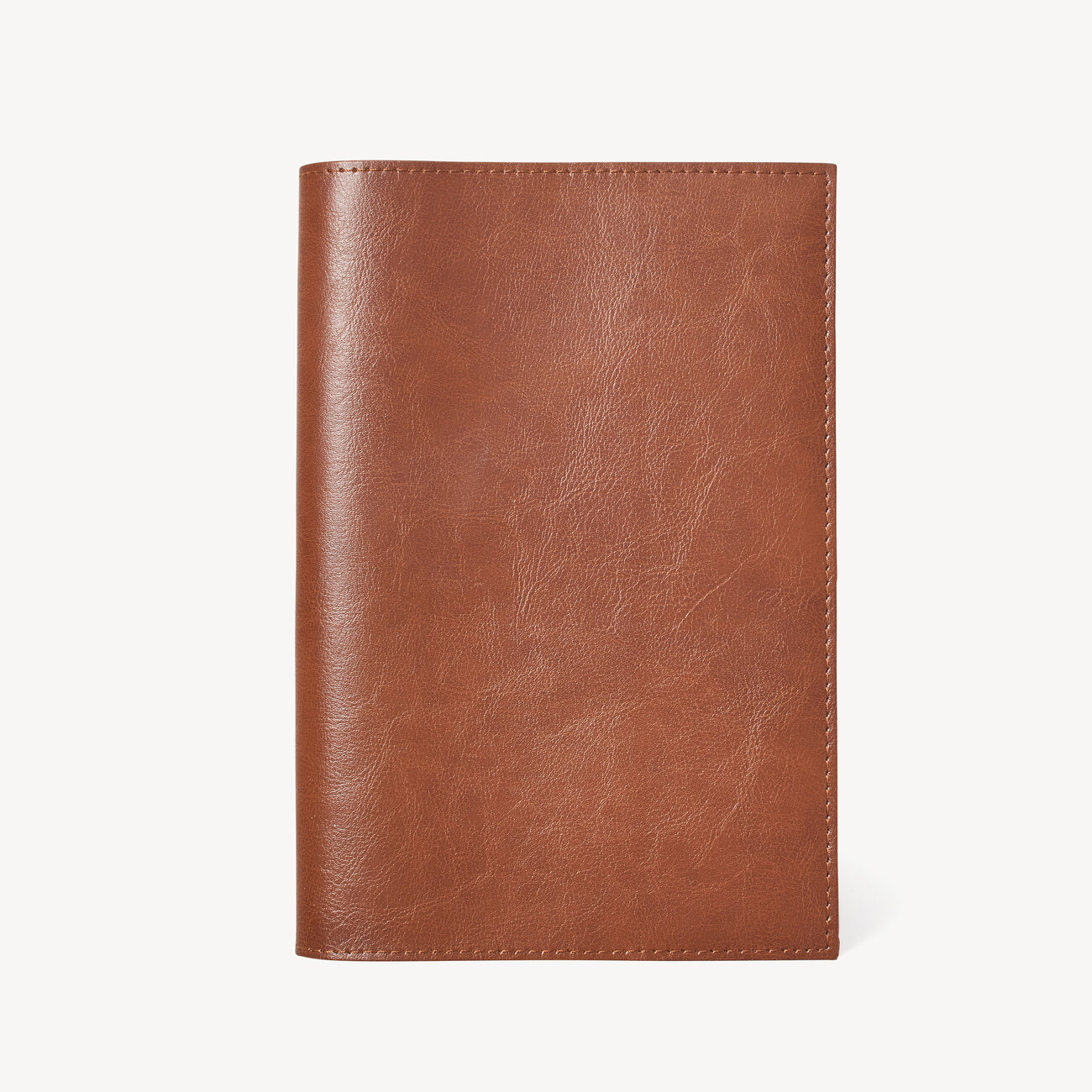 Rustic A5 Refillable Leather Journal in Brown | Aspinal