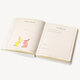 Deluxe Ivory Leather Baby Record Book | Aspinal of London
