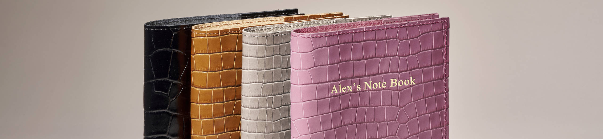 Leather Journals & Notebooks | Personalised Notebooks | Aspinal